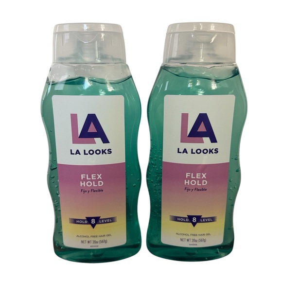 LA Looks | Grooming | 2x La Looks Hair Gel Flex Hold Level 8 Alcohol ...